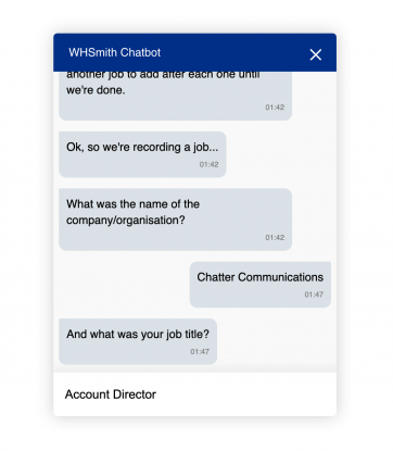 CV Chatbot | Chatter Communications